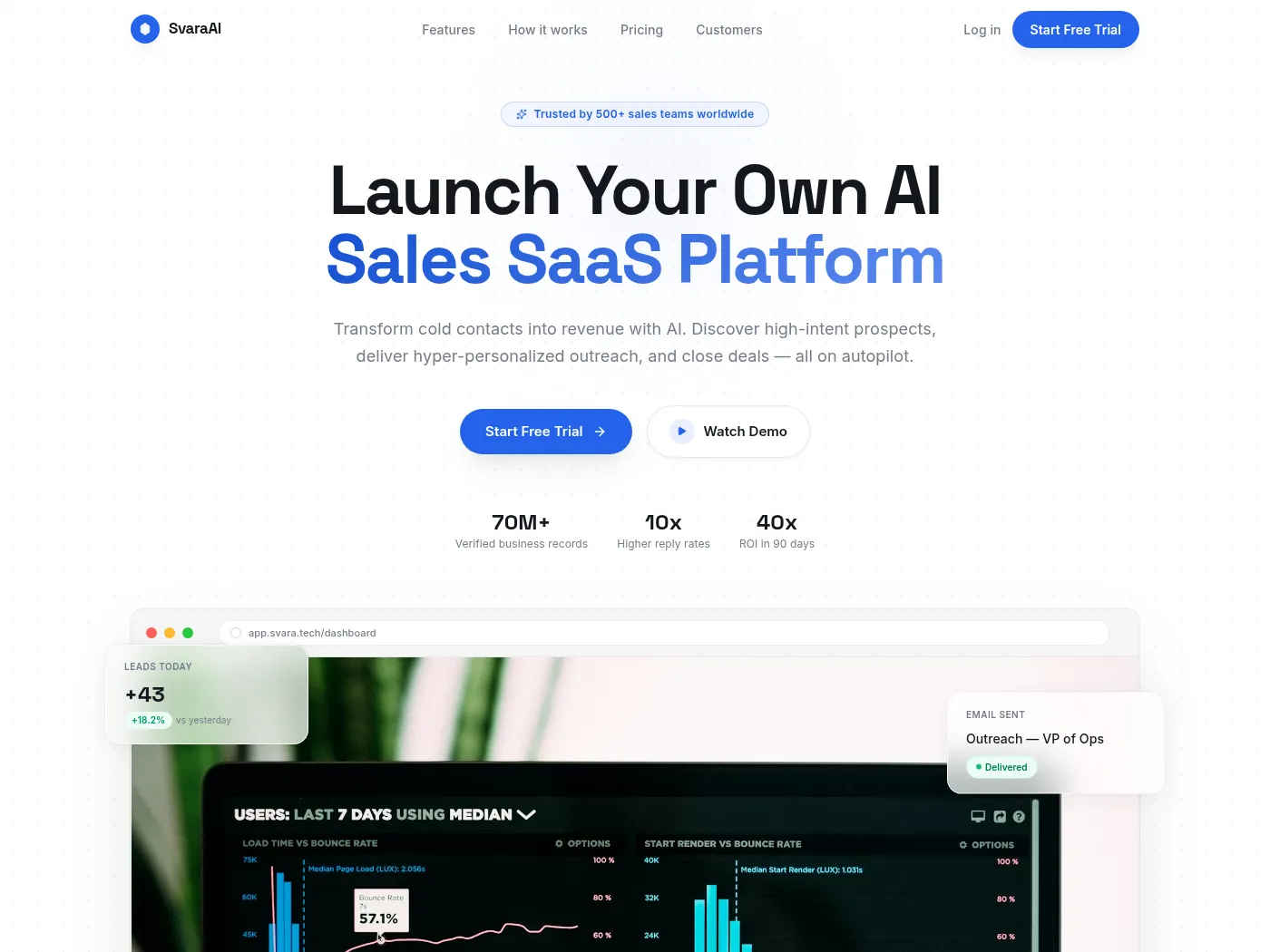 SvaraAI Web Experience