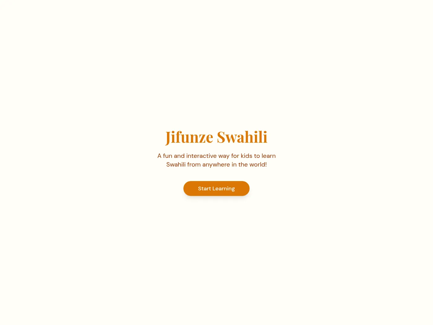 Swahili Family Ebook