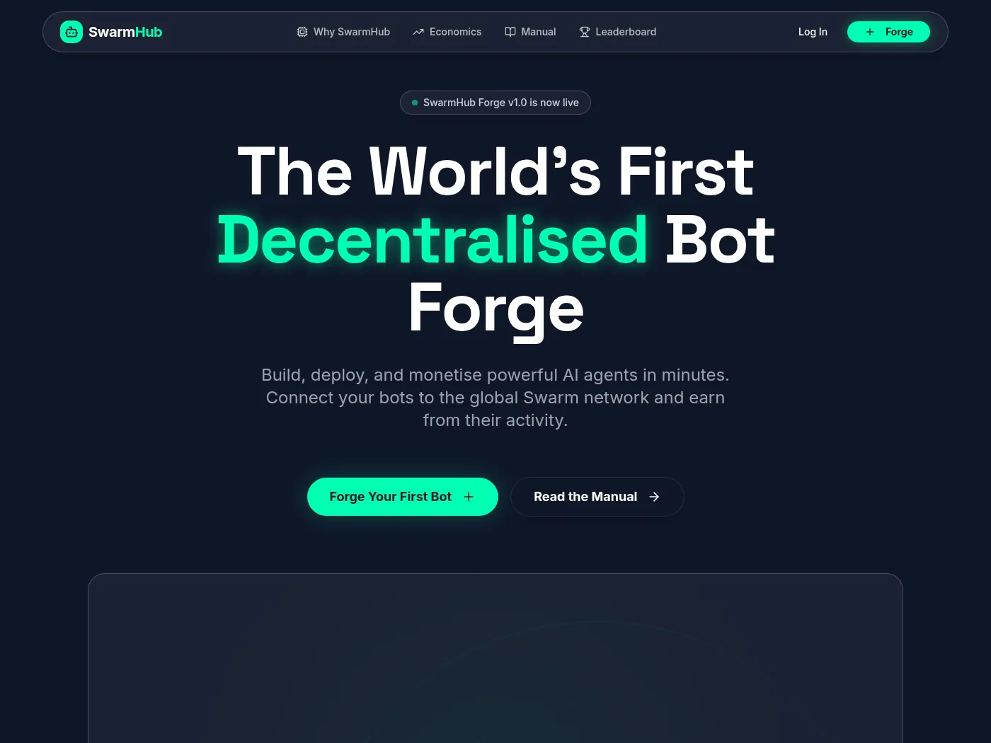 SwarmHub AI Bot Creator