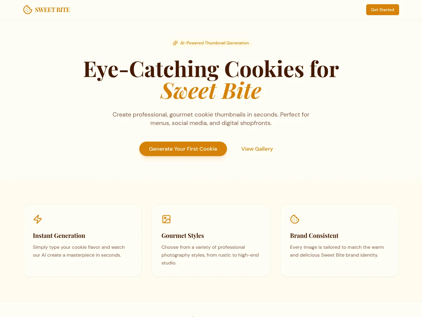 Sweet Bite Cookie Preview