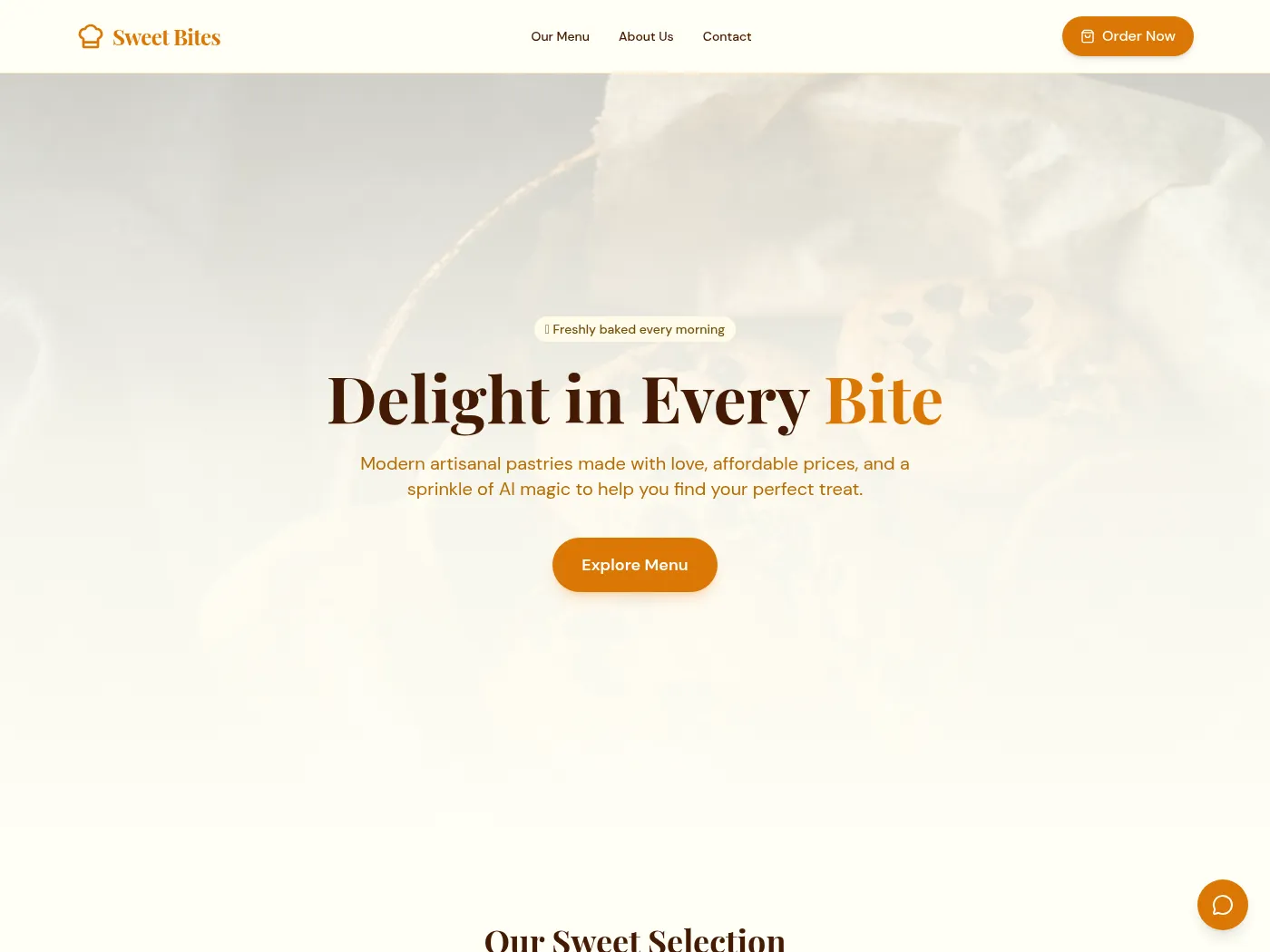 Sweet Bites Web