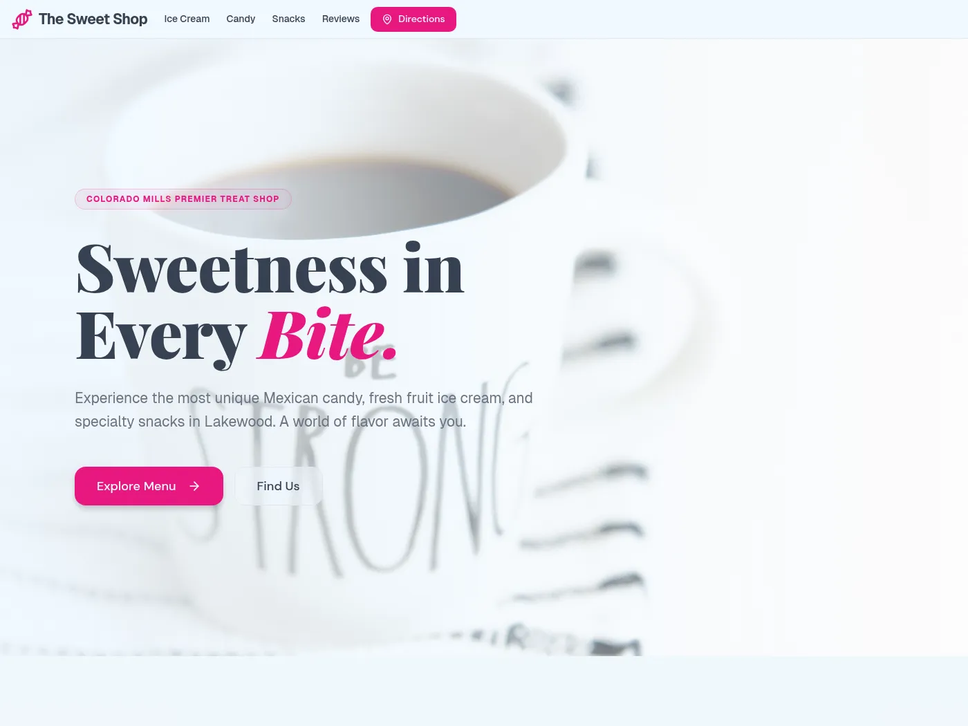 Sweet Shop Showcase
