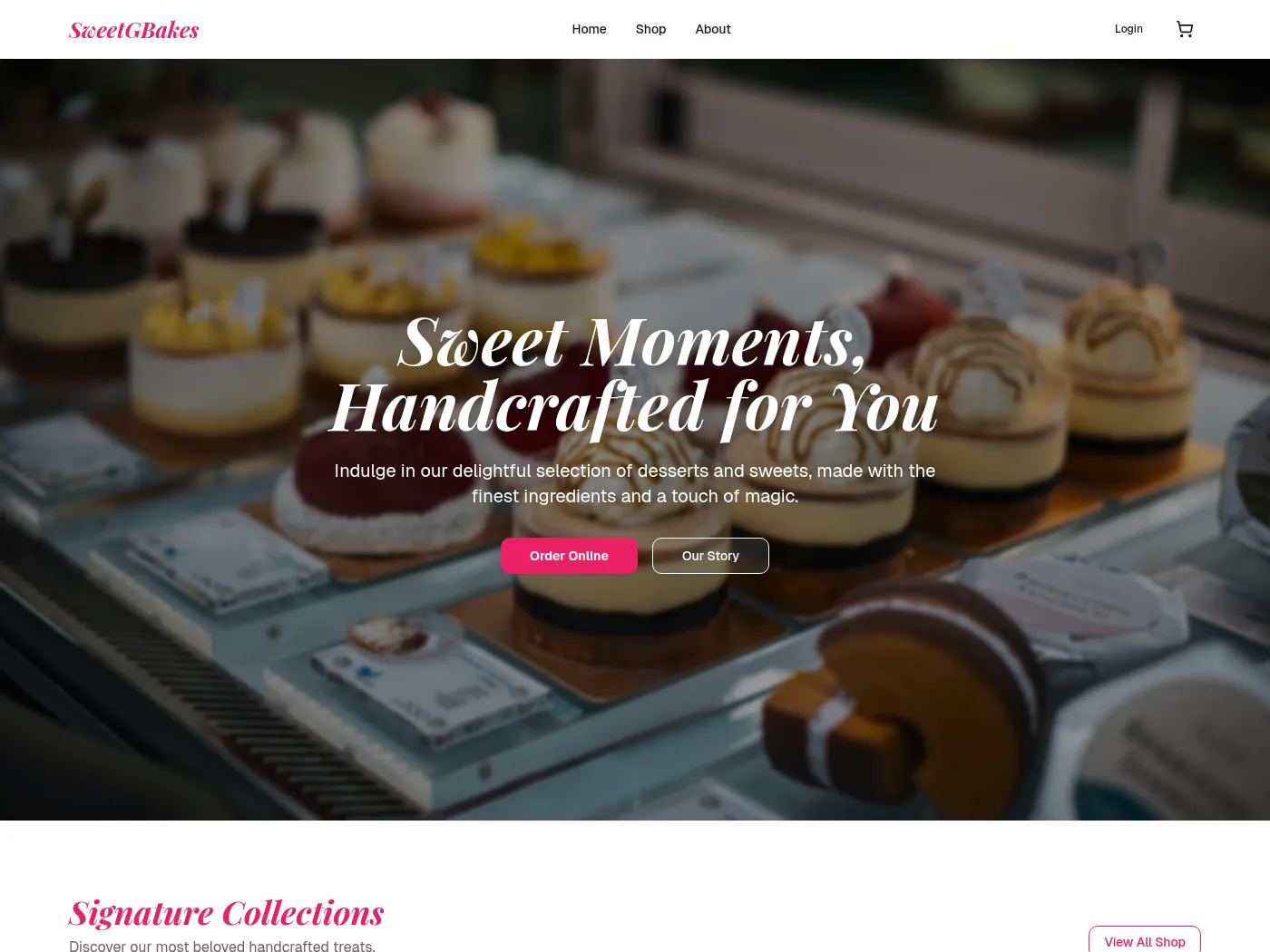 SweetGBakes Shop