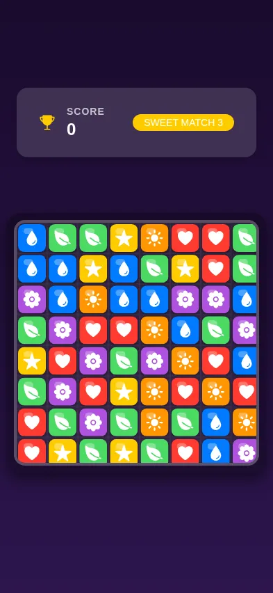 SweetMatch 3 Game