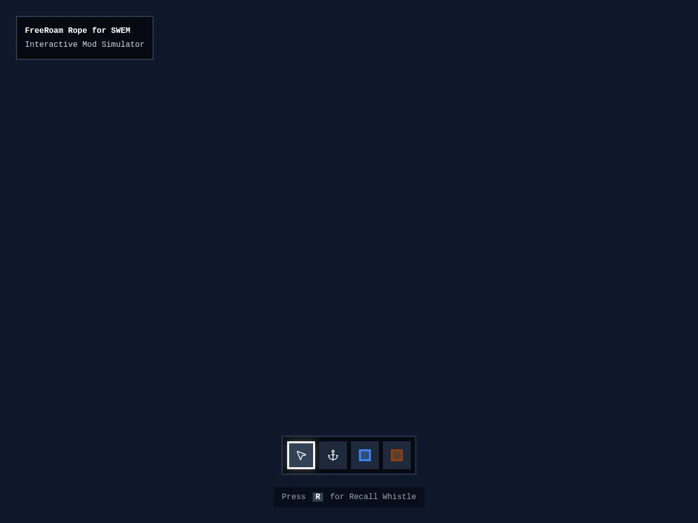 FreeRoam Rope for SWEM
