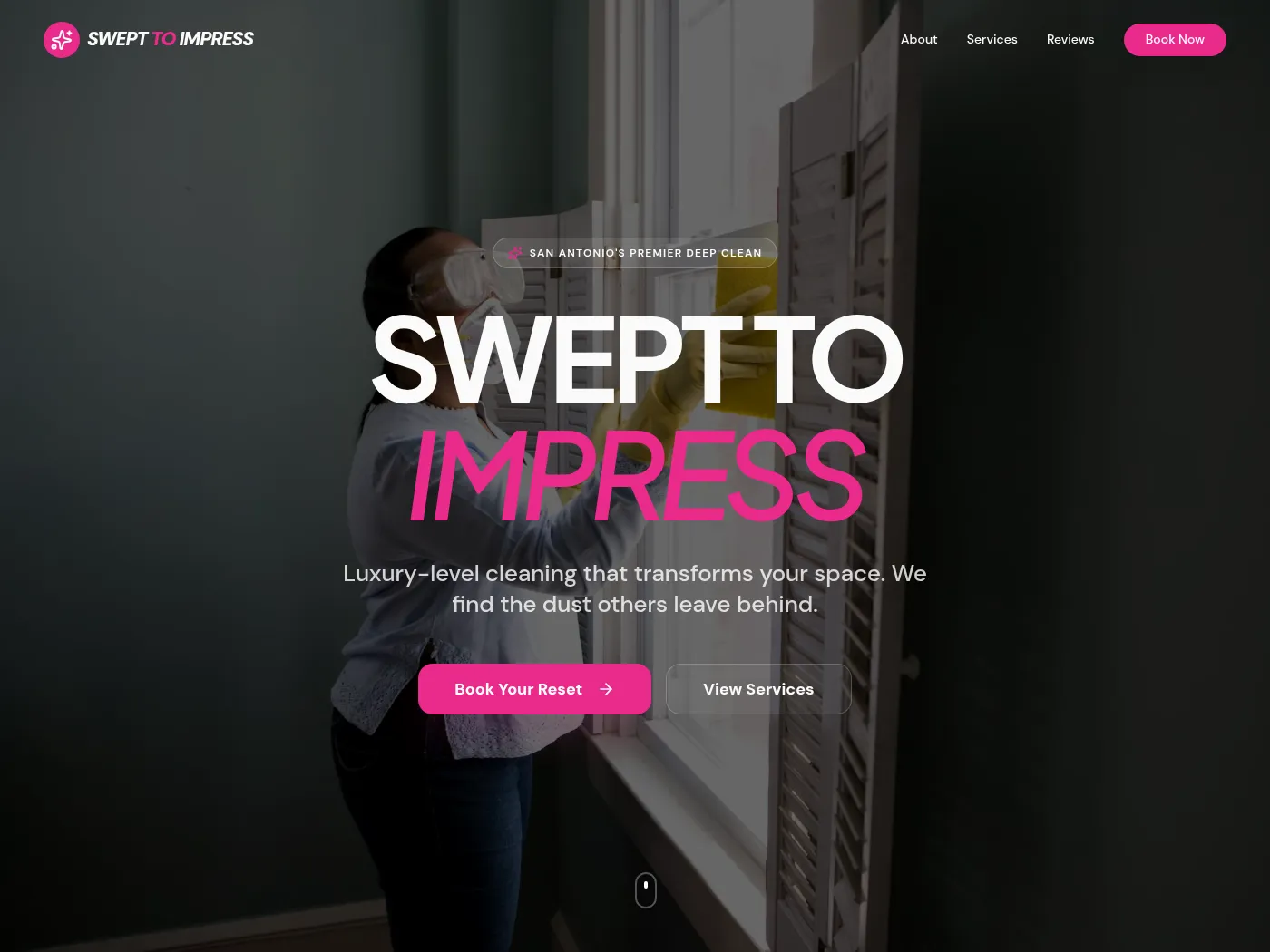 Swept to Impress Site