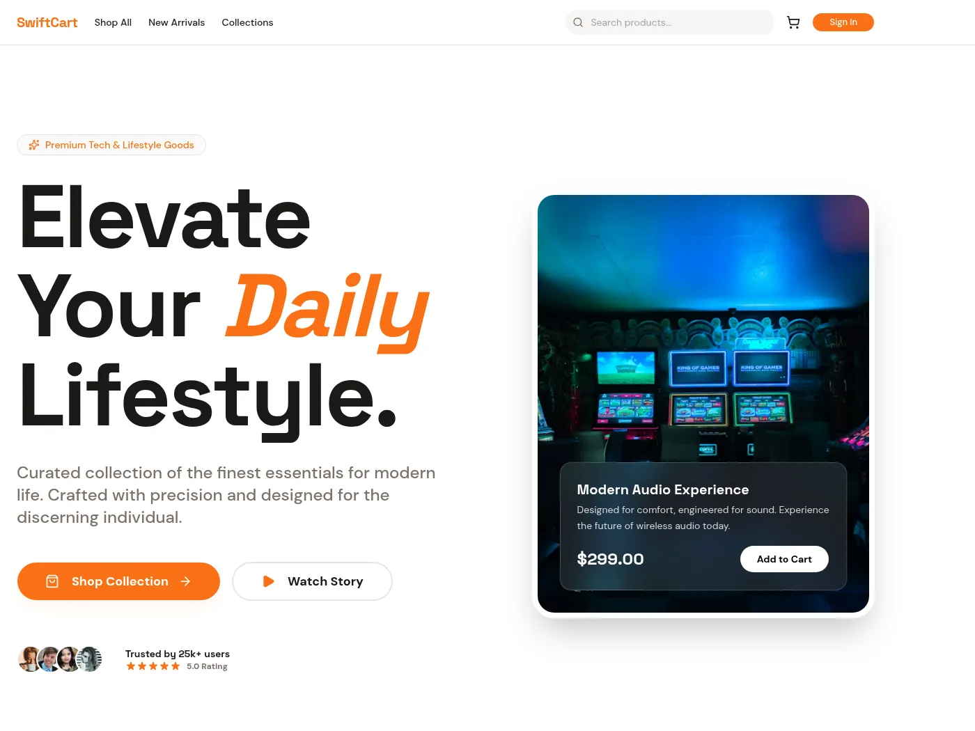 SwiftCart Ecommerce