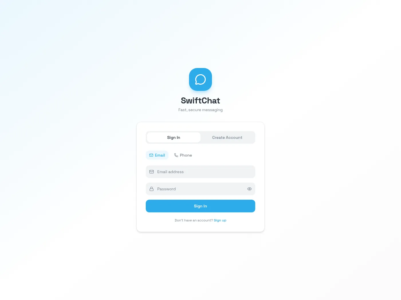 SwiftChat Messenger