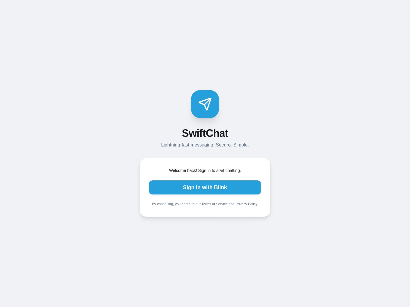 SwiftChat Messenger
