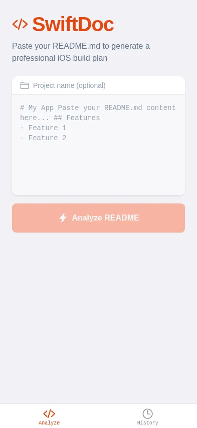 SwiftDoc App Coach