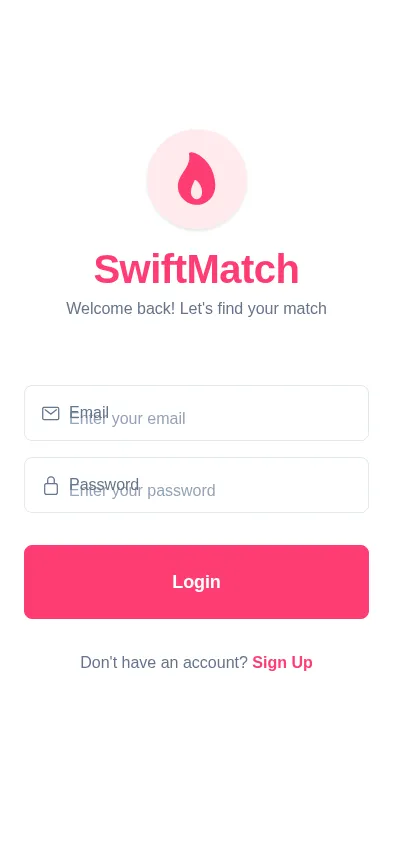 SwiftMatch Dating App