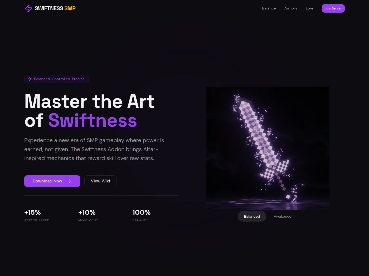 Swiftness SMP Addon