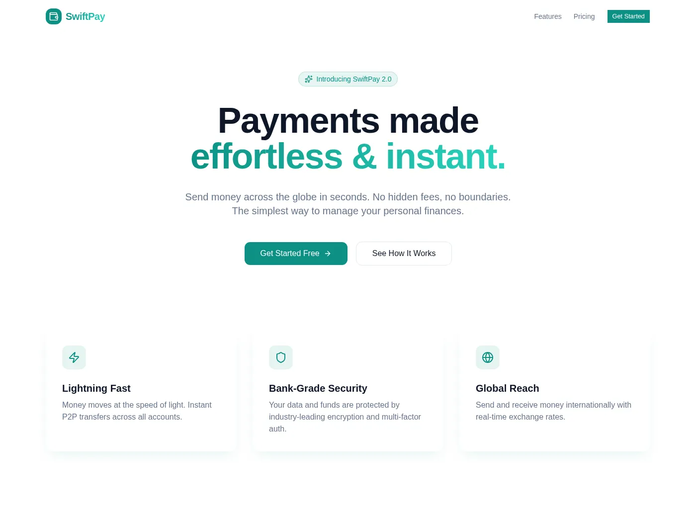 SwiftPay App