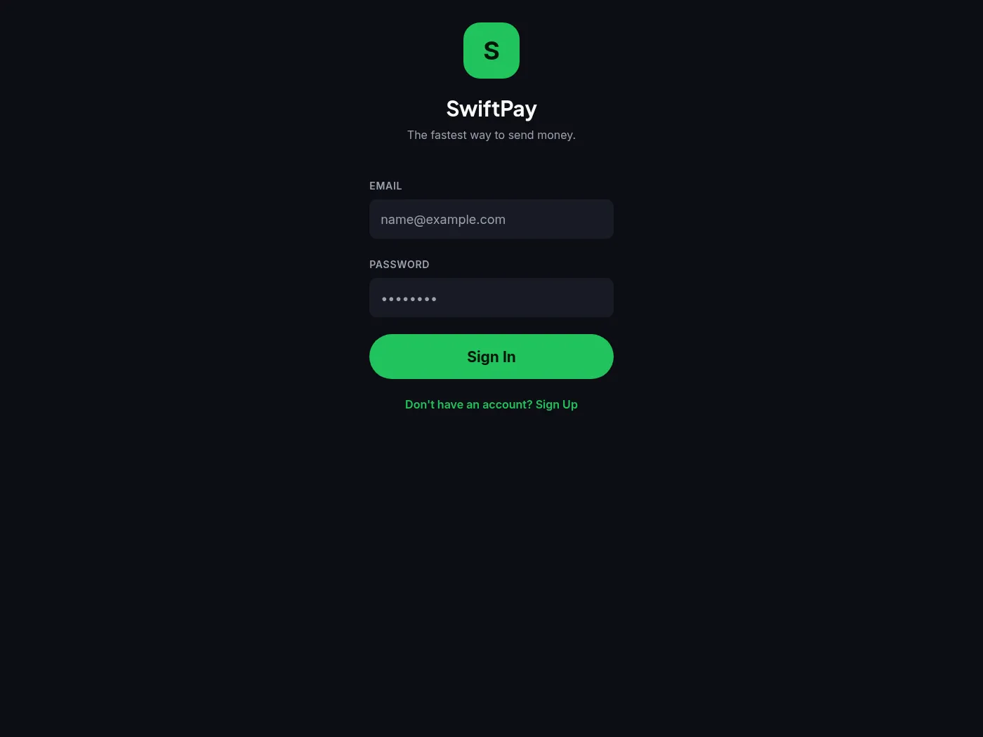 SwiftPay Clone