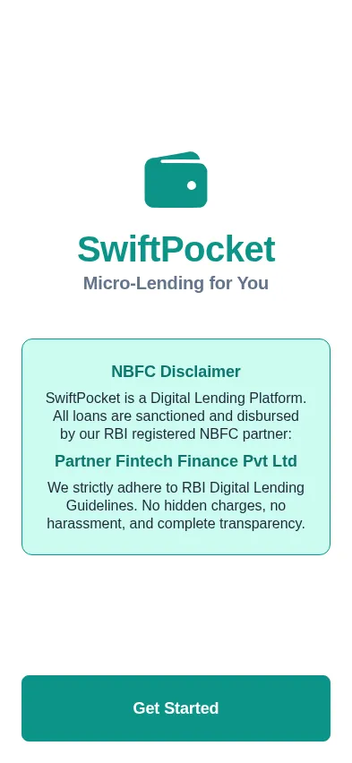 SwiftPocket Micro-Lending Suite