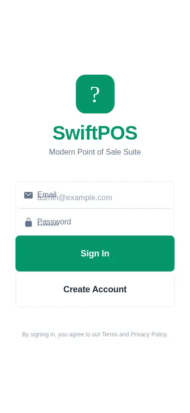 SwiftPOS Mobile Suite