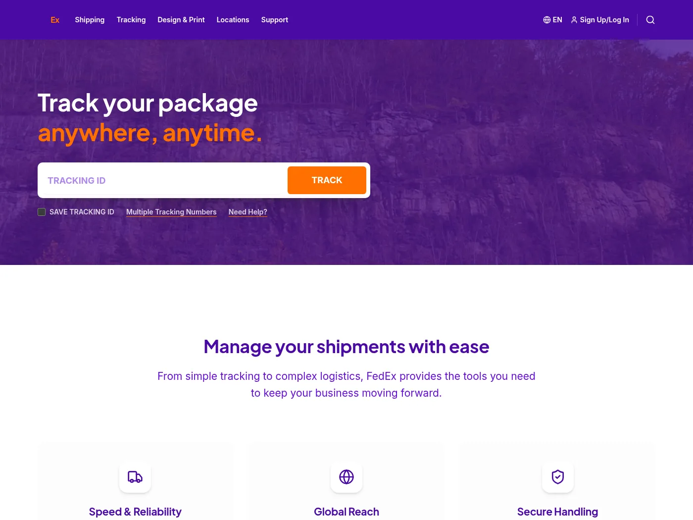 SwiftTrack Logistics App