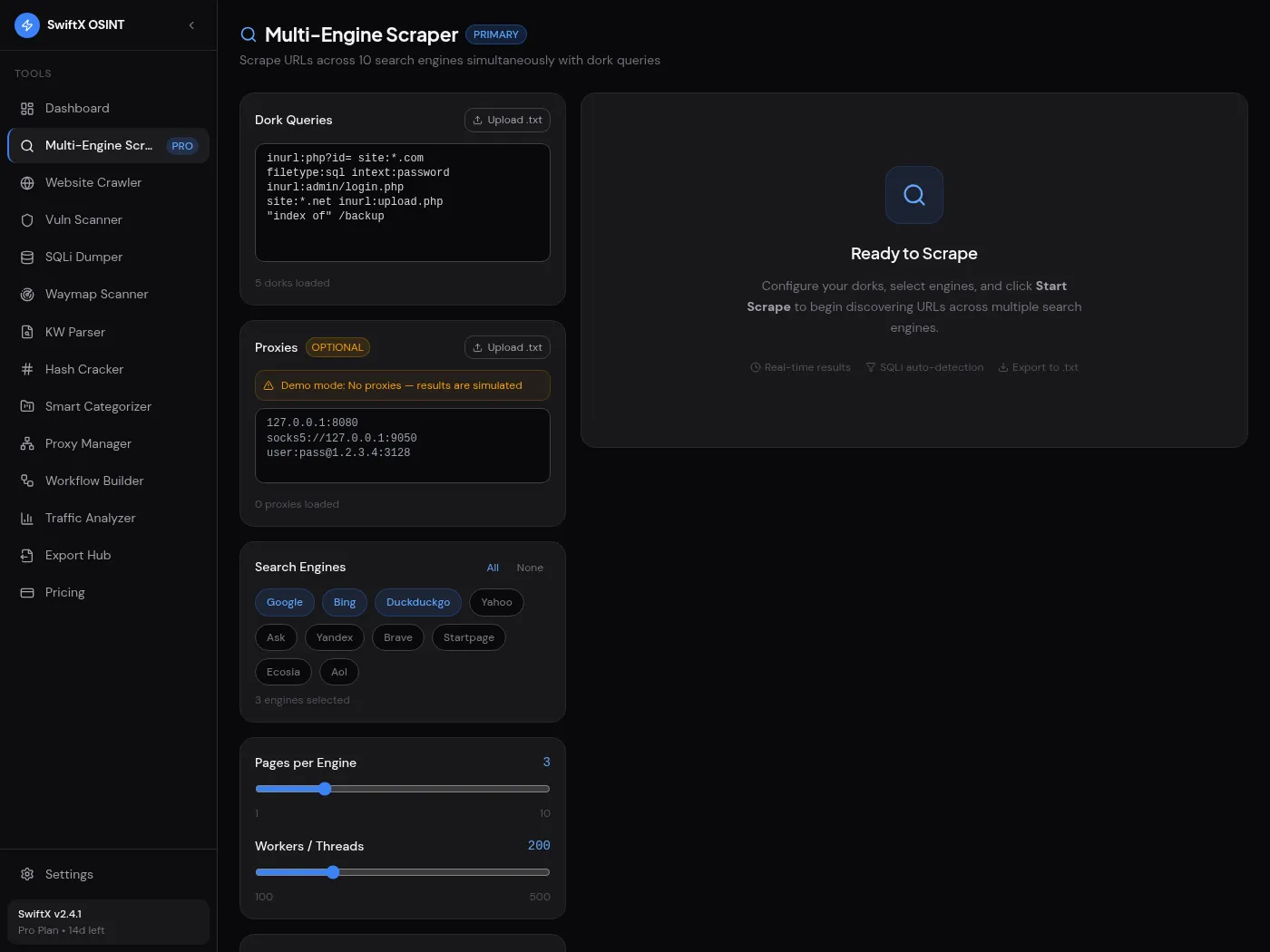 SwiftX Parser