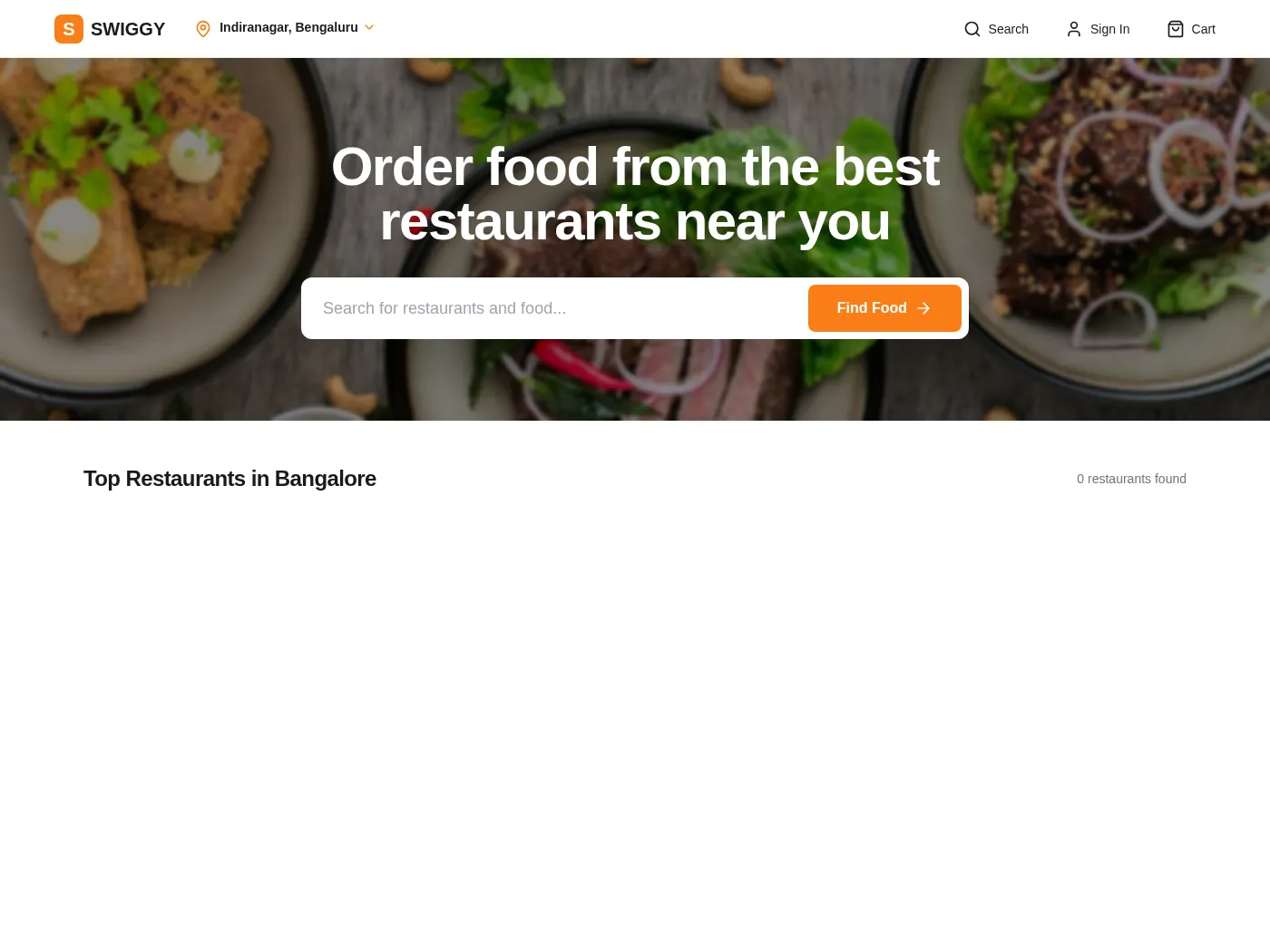 Swiggy Clone