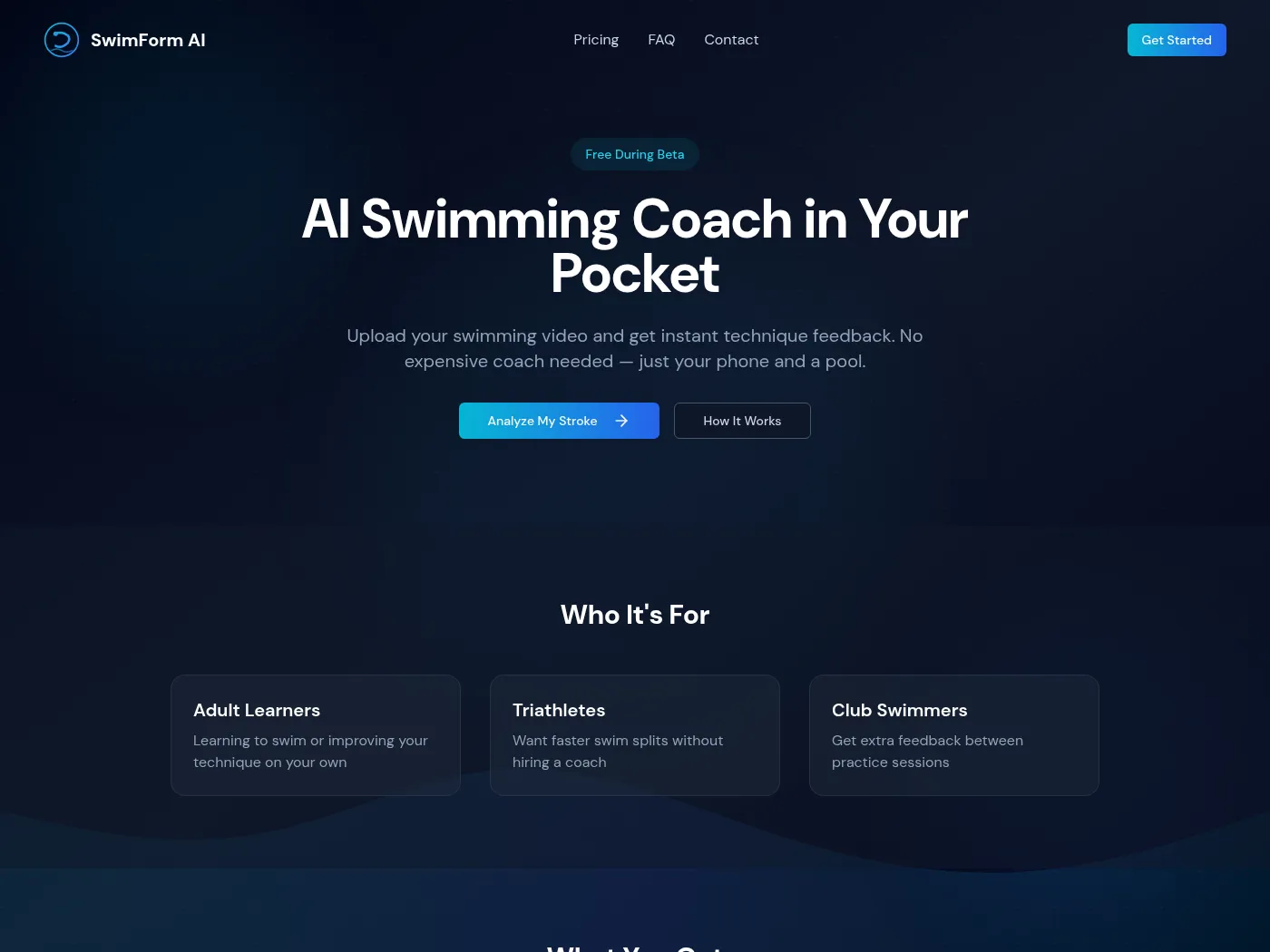 SwimForm AI