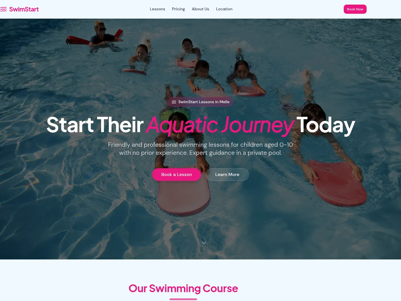 SwimStart Lessons