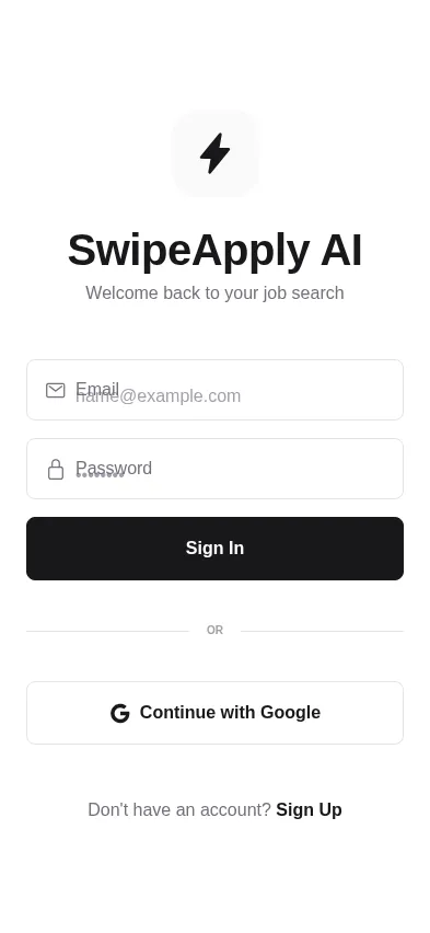 SwipeApply AI Jobs