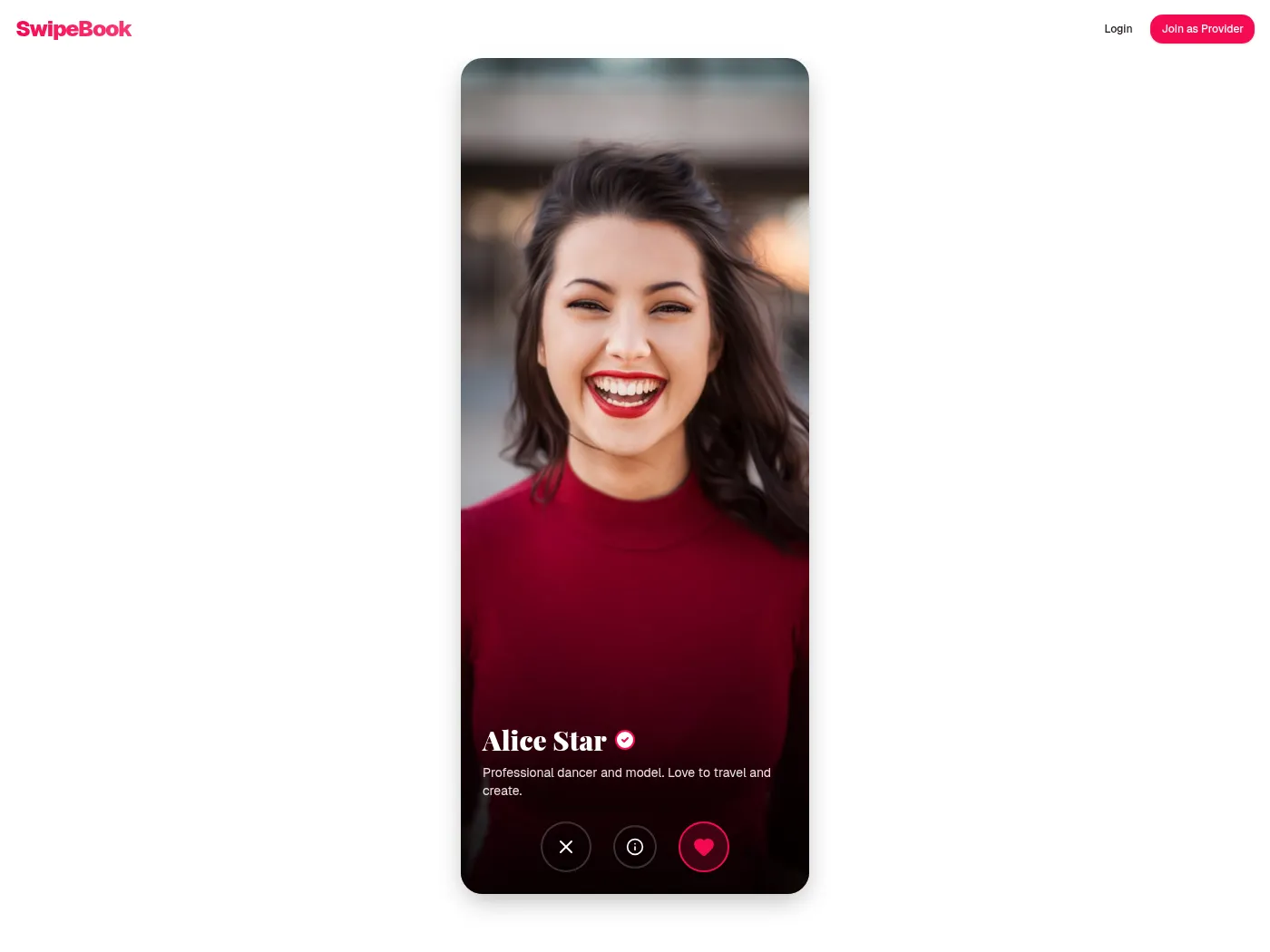 SwipeBook Web App