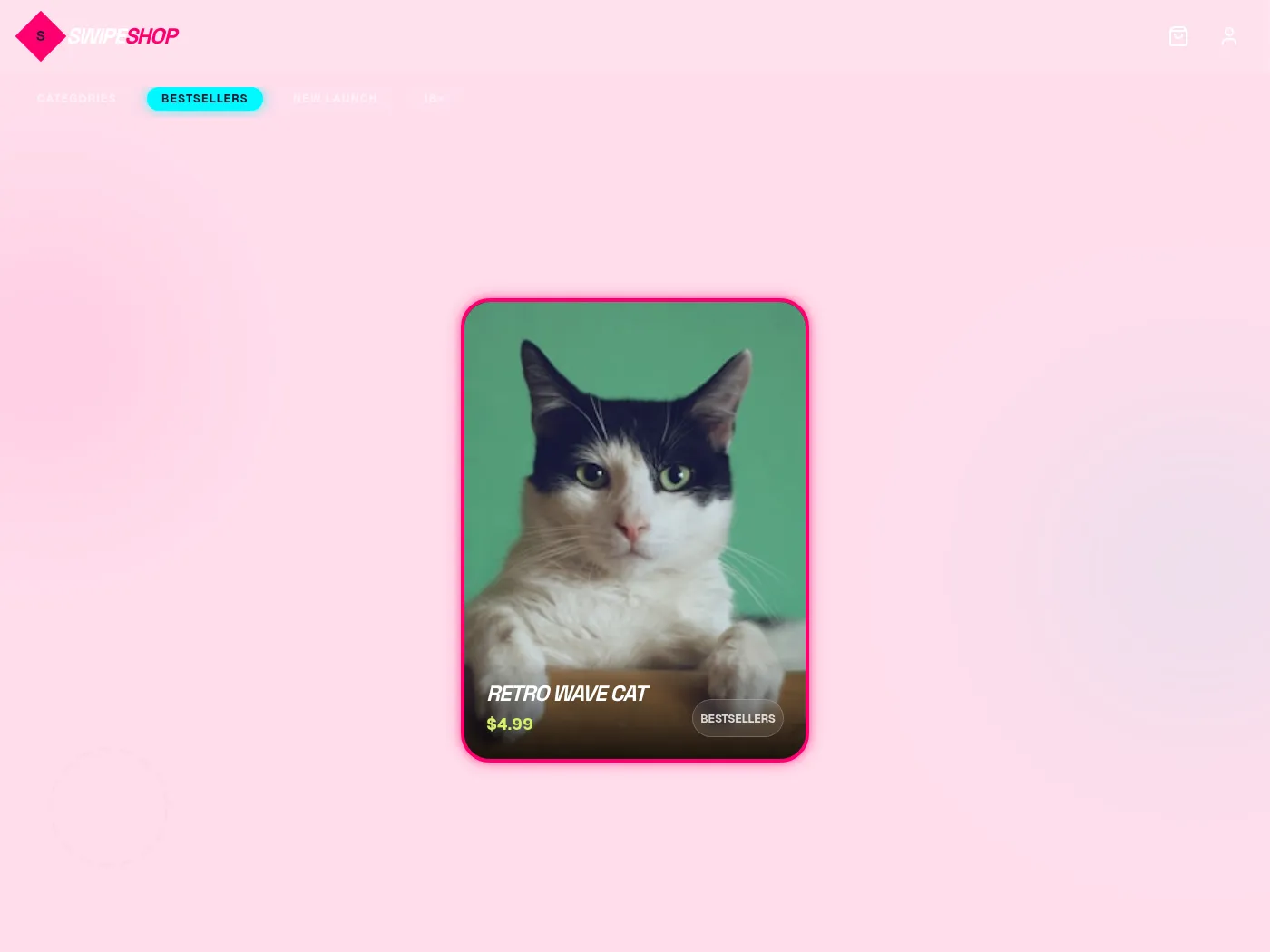SwipeShop Sticker Store