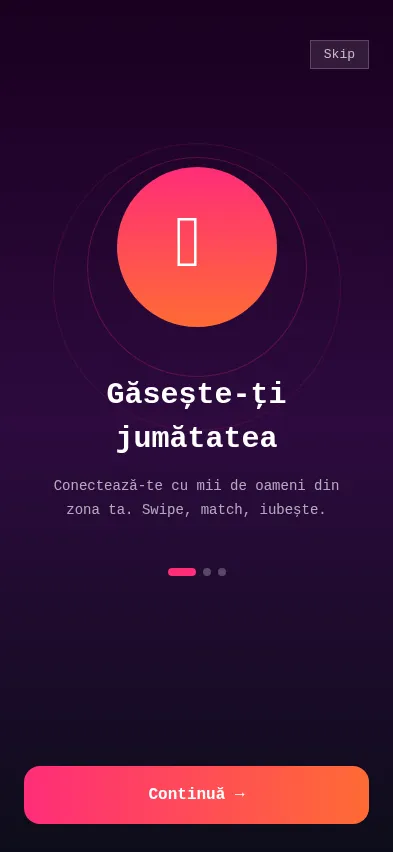 SwipeSocial Dating App