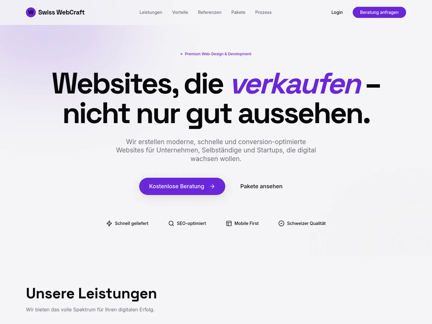 Swiss WebCraft Agency