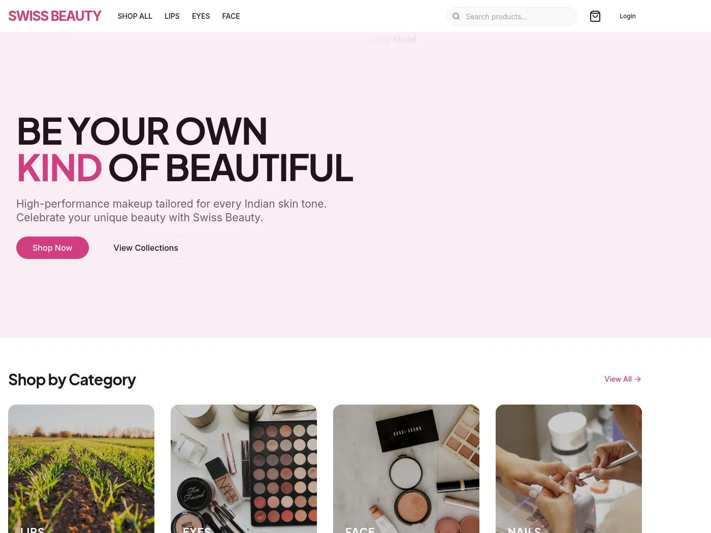 SwissBeauty Shop Clone