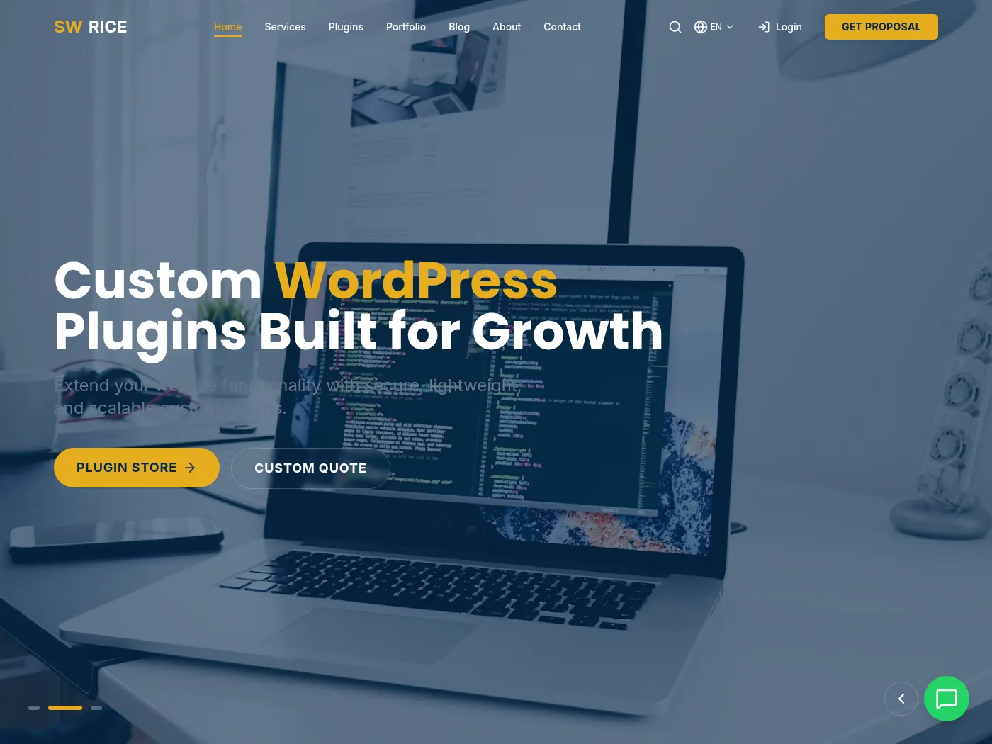 SWRICE WordPress Agency Site