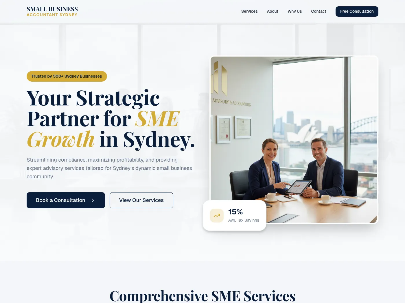 Sydney SME Accountant Site