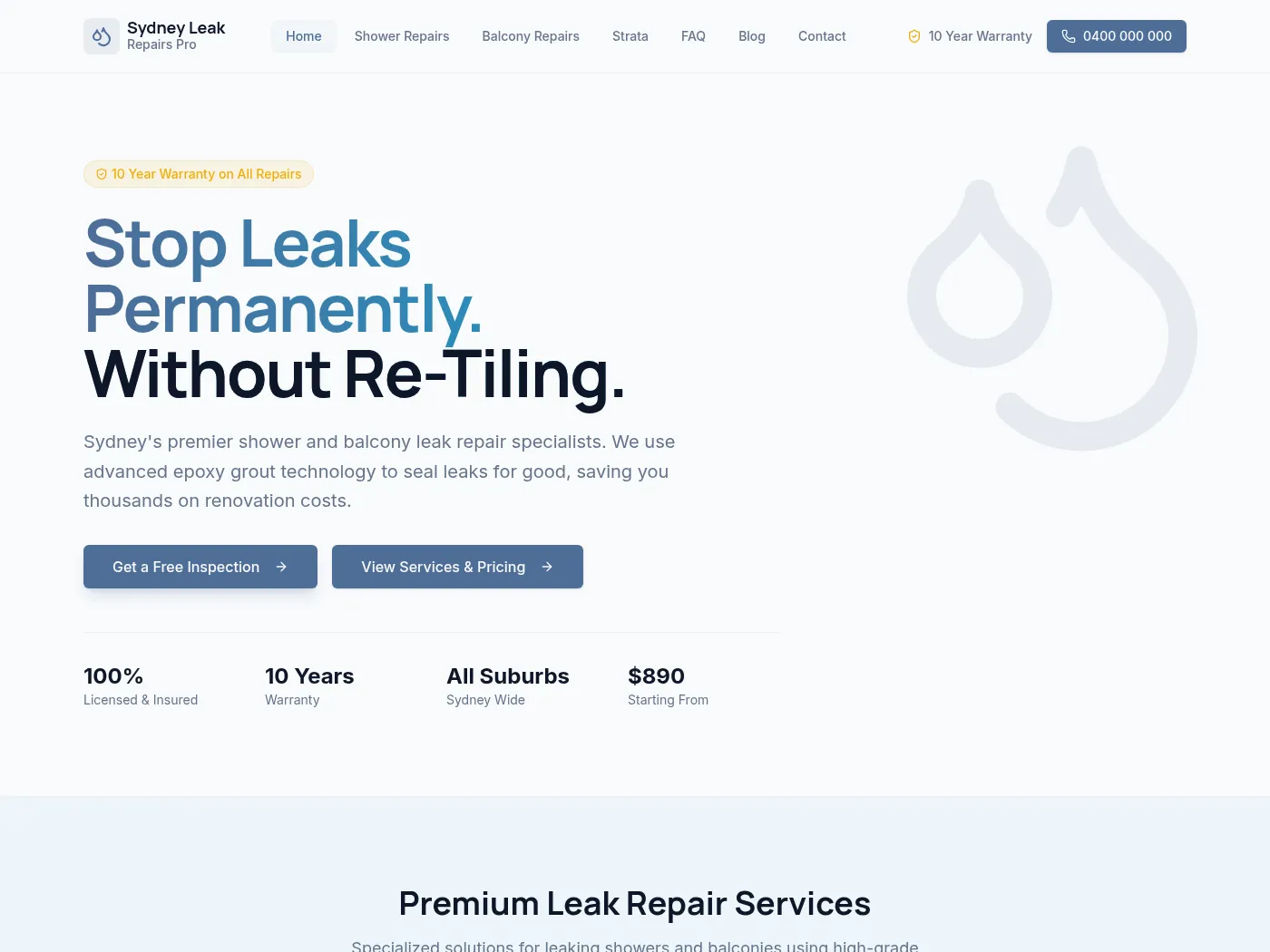 Sydney Leak Repairs Pro