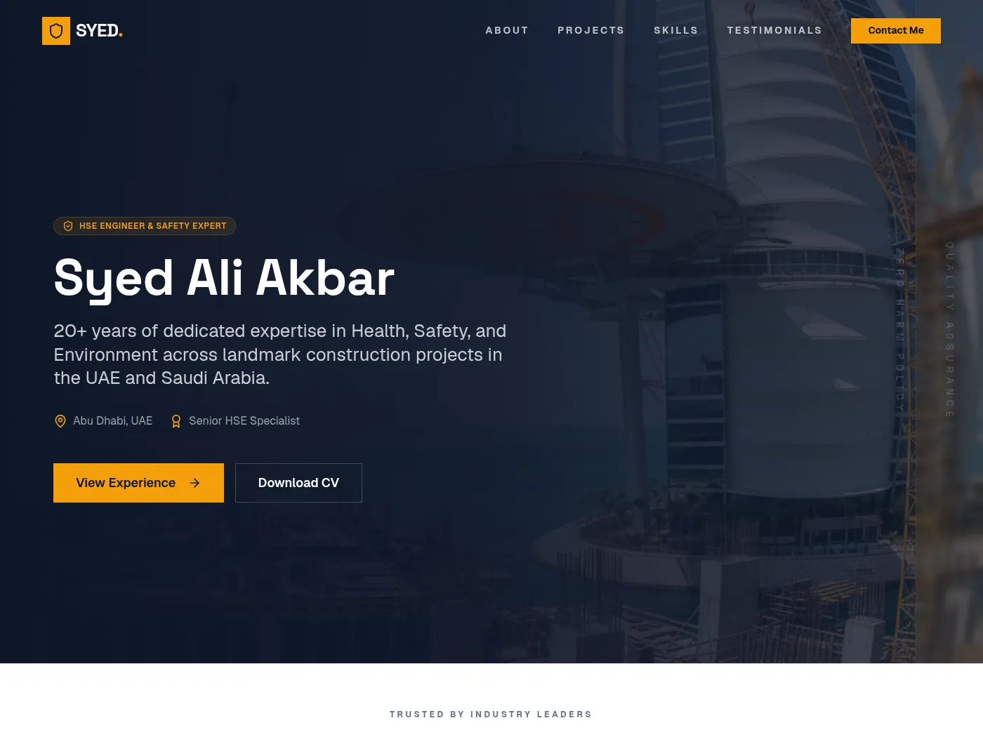Syed Ali Akbar Portfolio