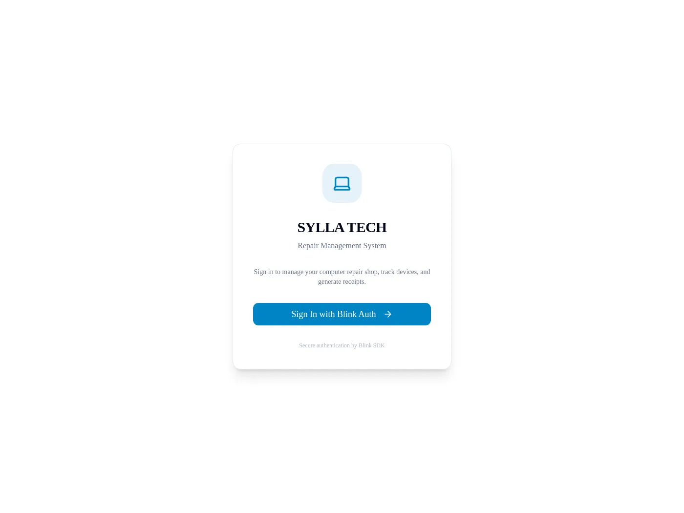 SYLLA TECH Repair Manager