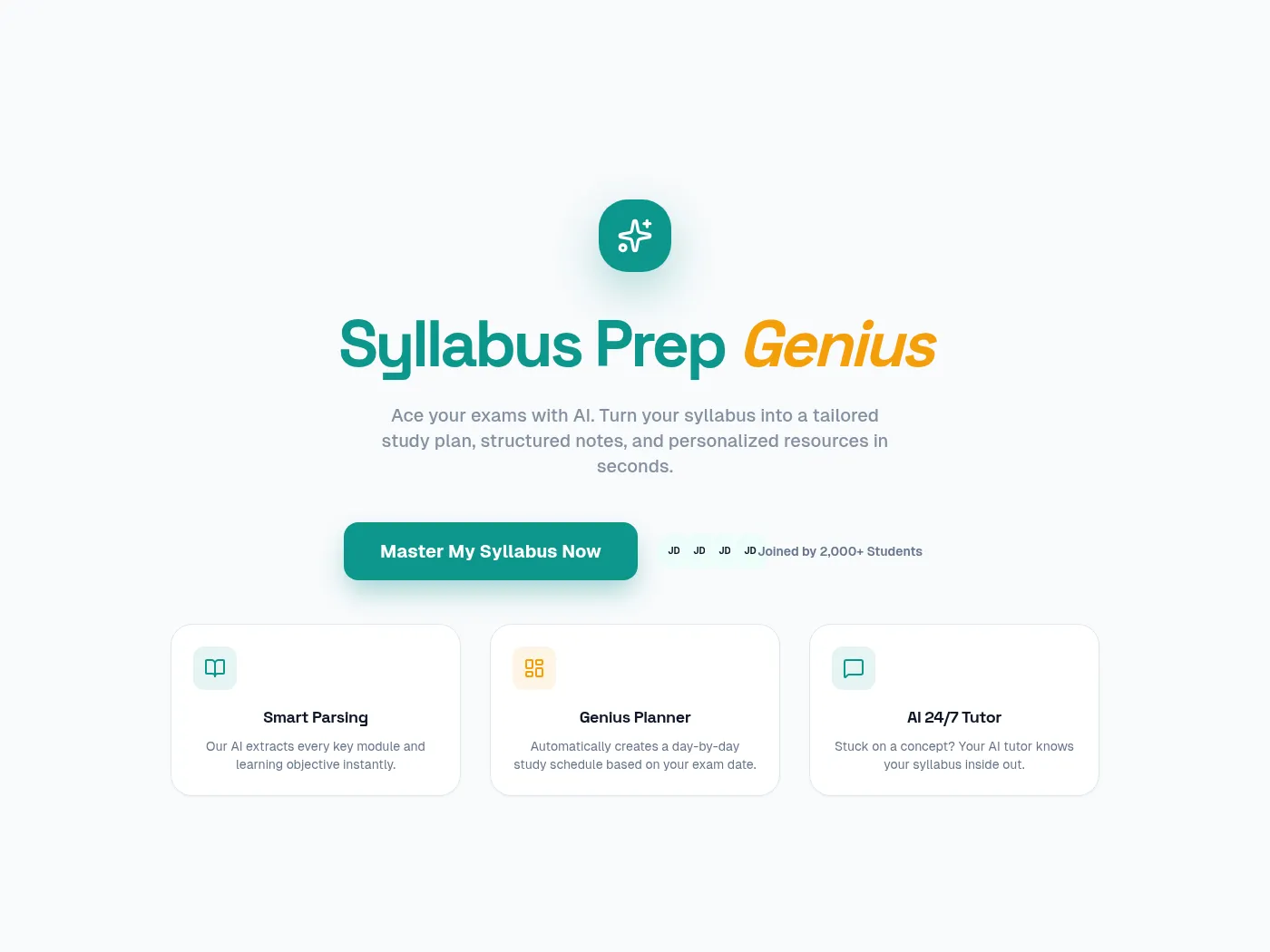 Syllabus Prep Genius