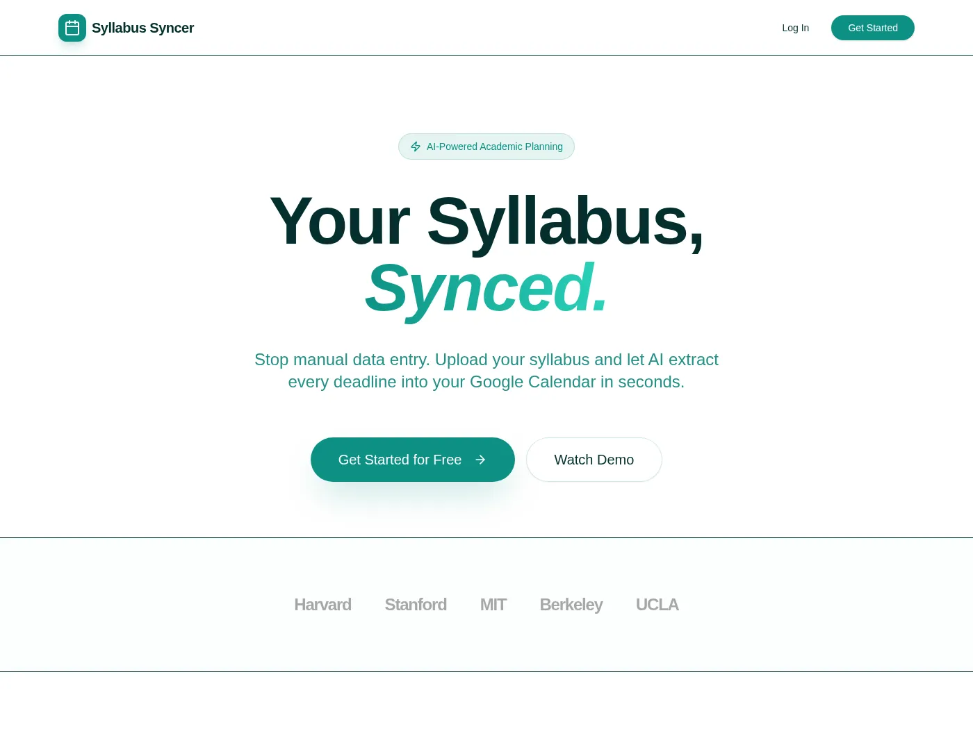 Syllabus Syncer