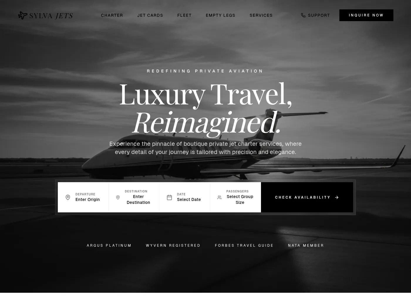Sylva Jets Homepage
