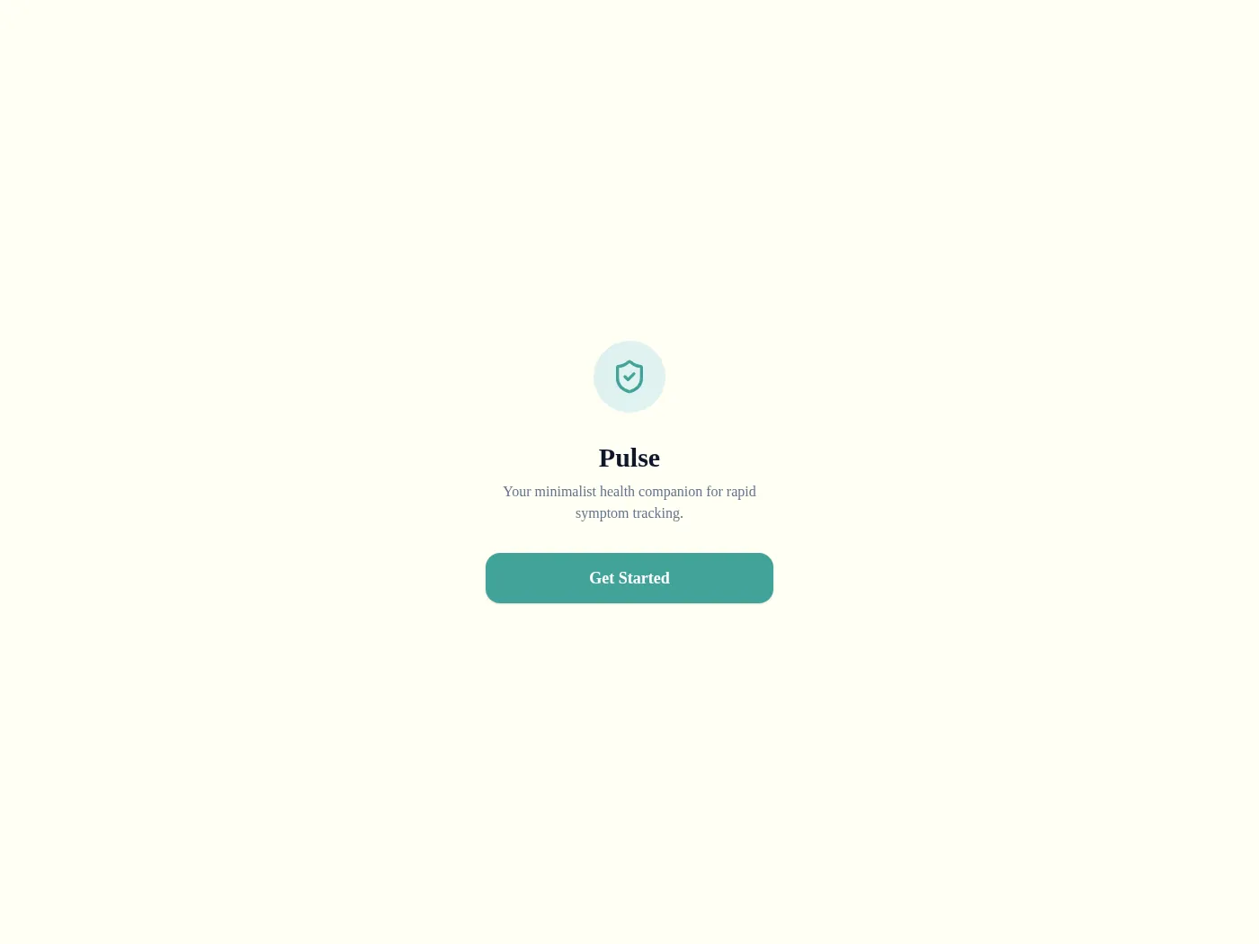 Pulse Symptom Tracker