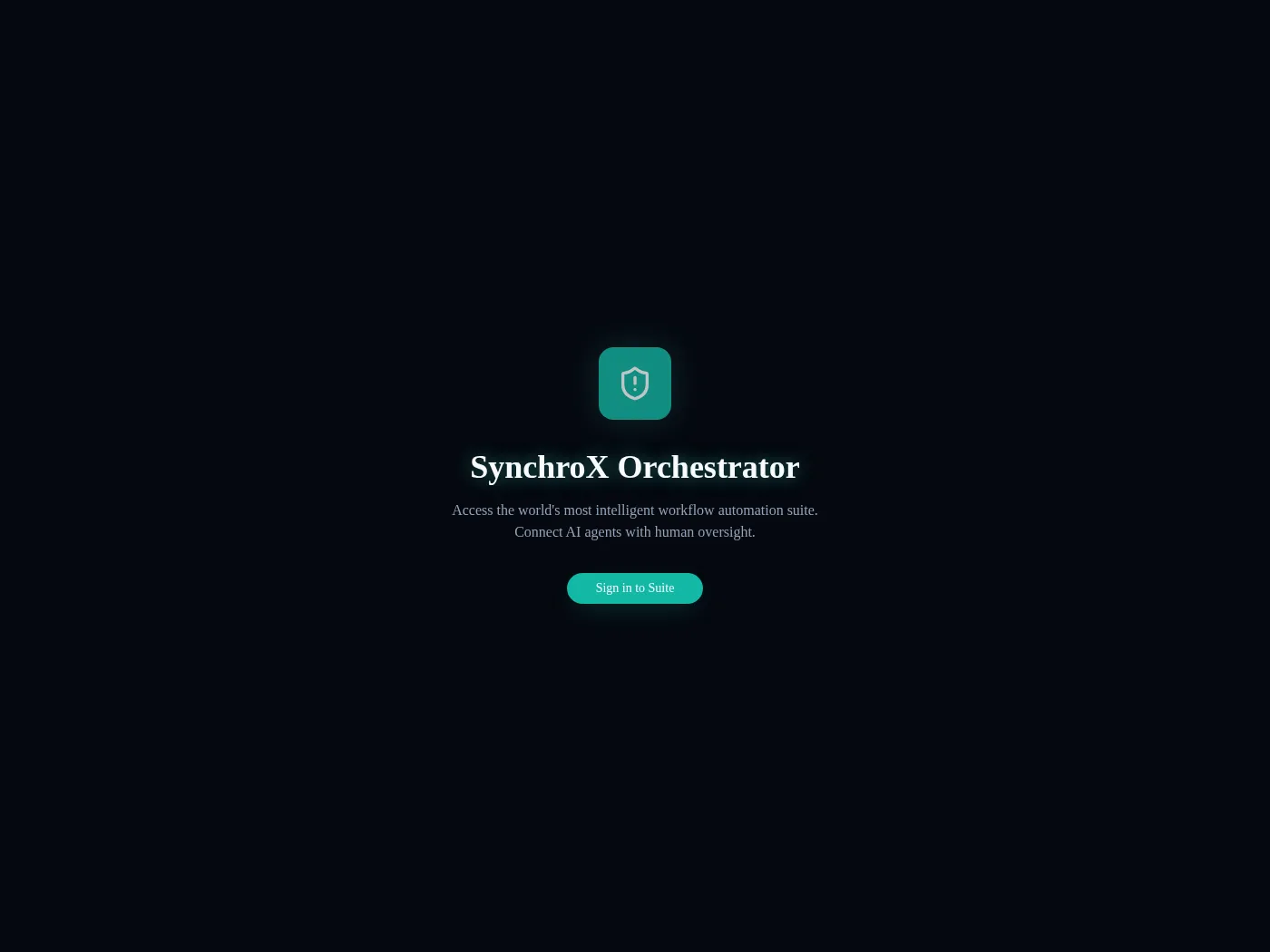 SynchroX Orchestrator Suite