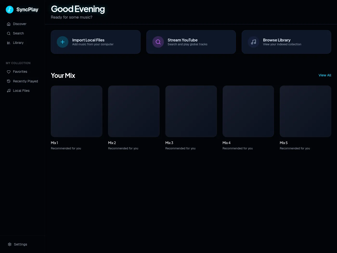 SyncPlay Music Hub