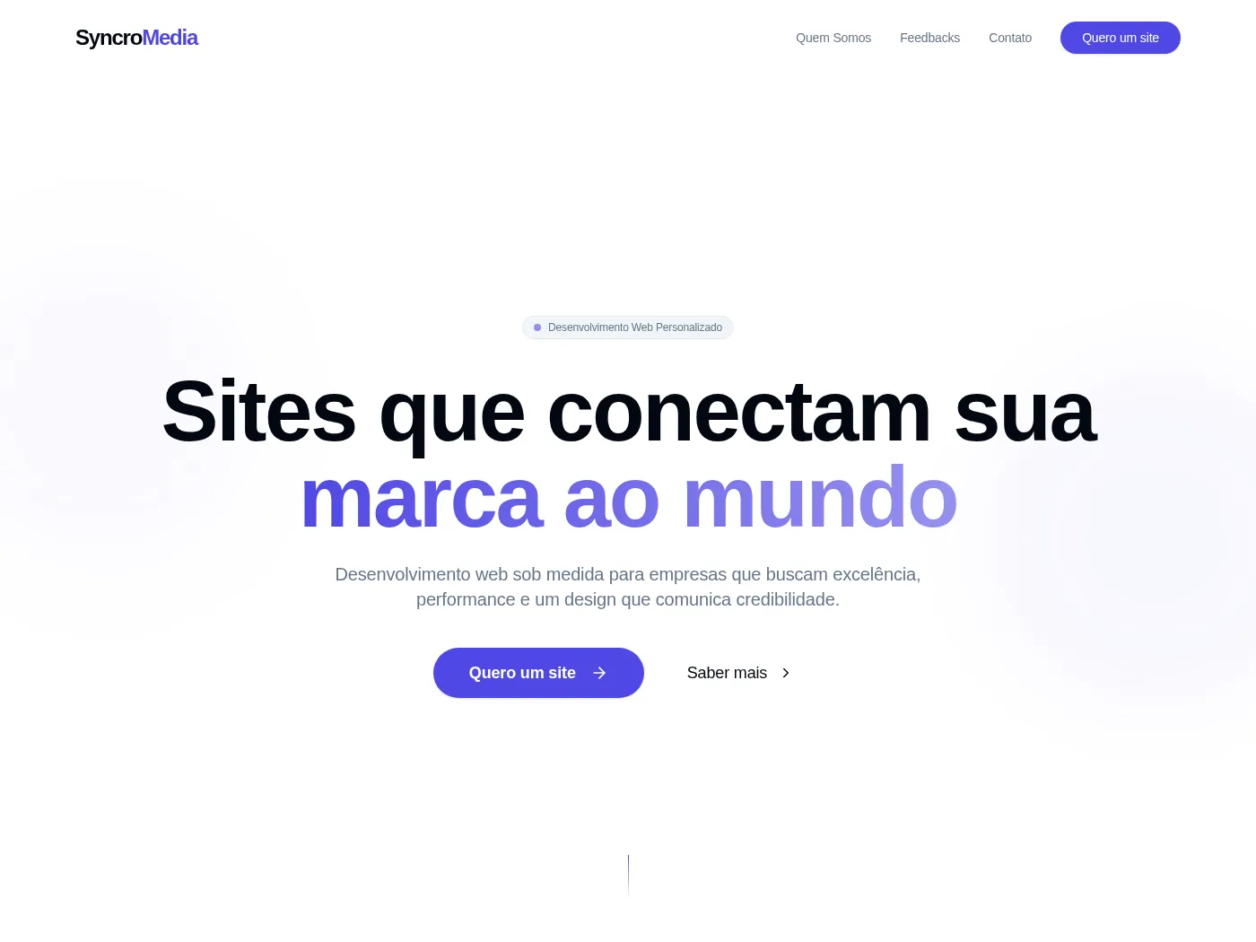 Syncro Media Landing
