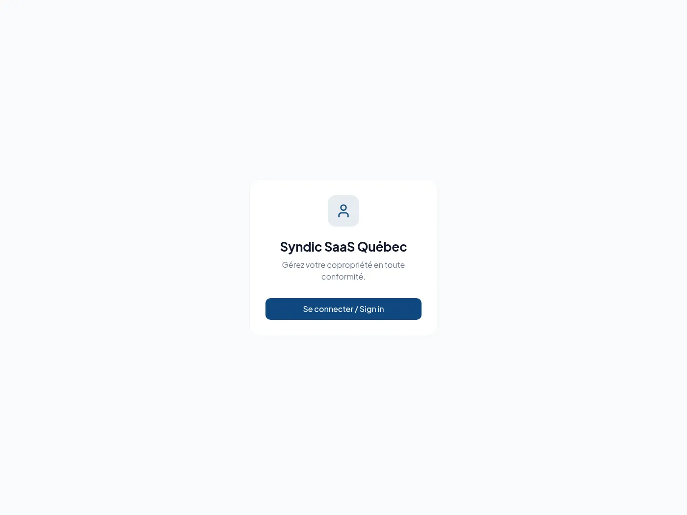Syndic SaaS Québec
