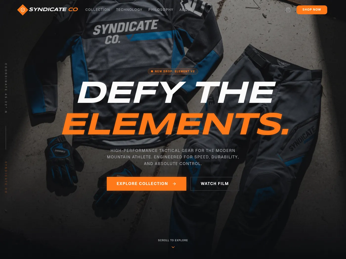 SYNDICATE CO Landing