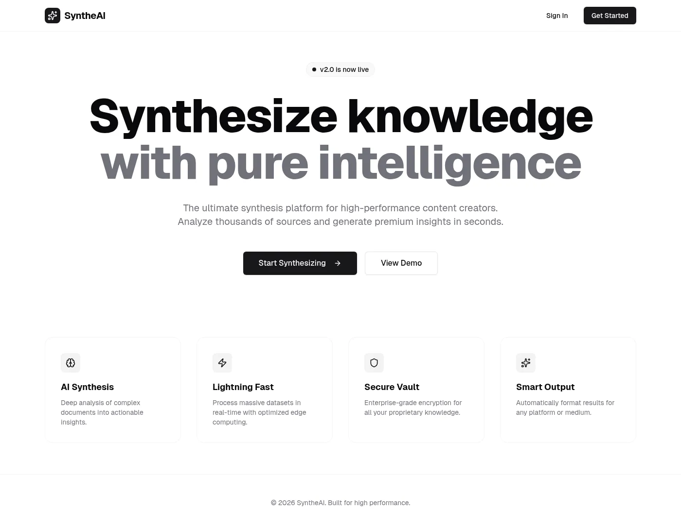 SyntheAI Clone