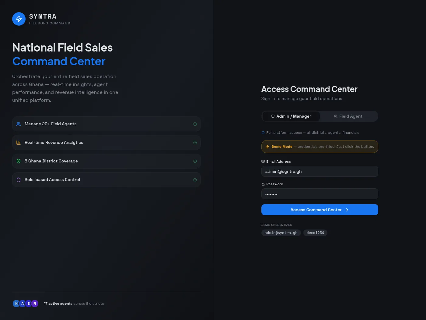 Syntra FieldOps Command