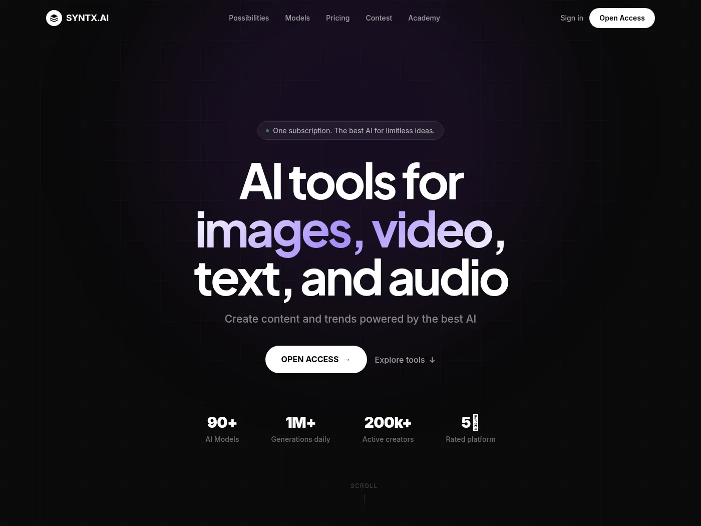 SYNTX AI Clone