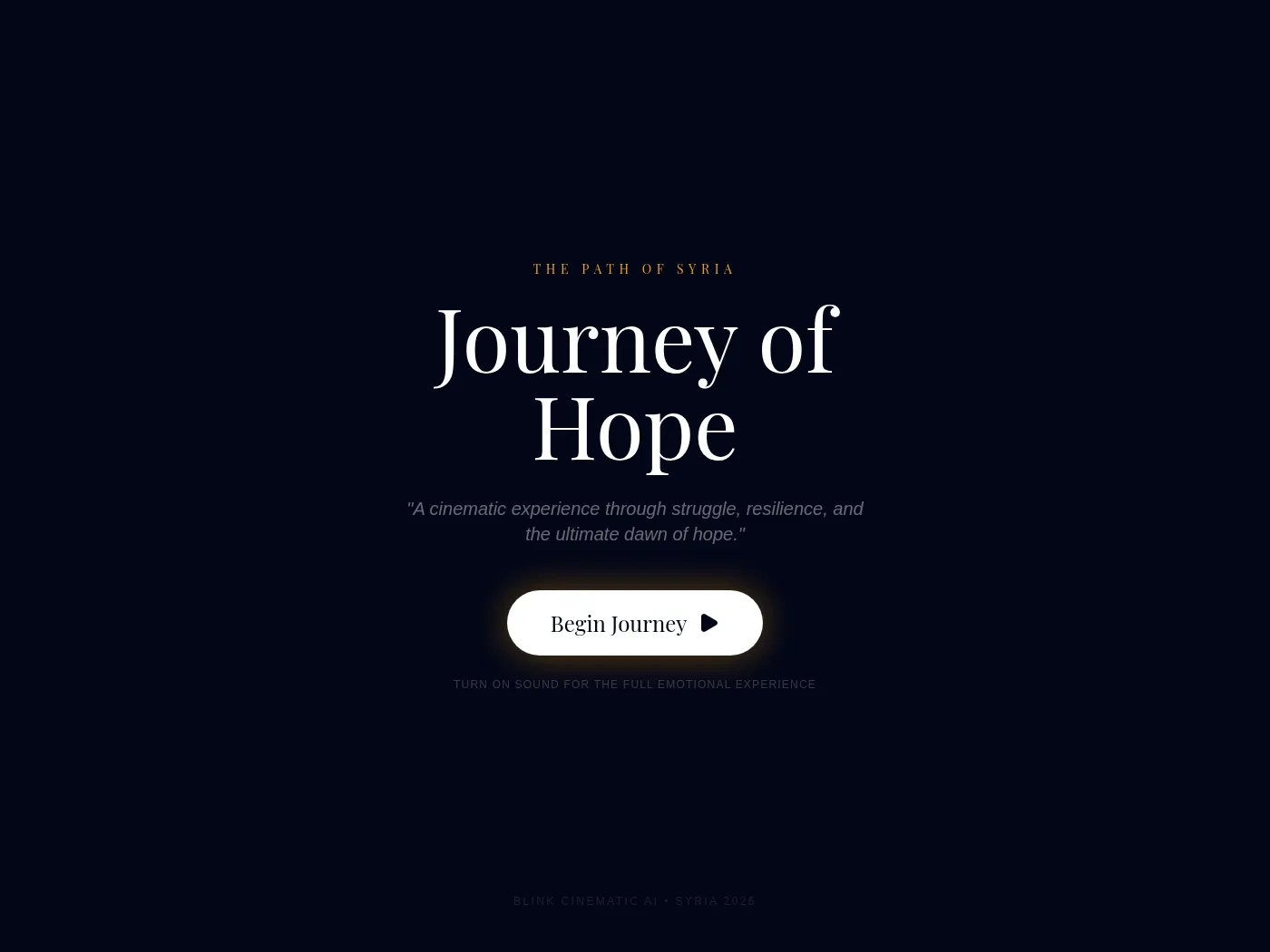 Syria Hope Journey