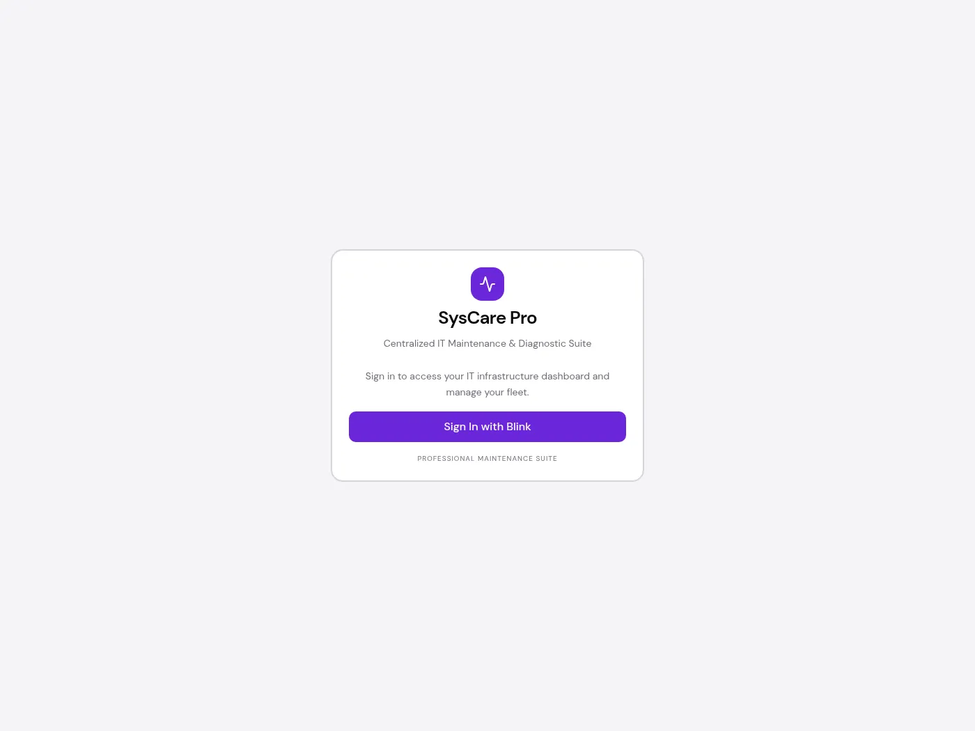 SysCare Pro